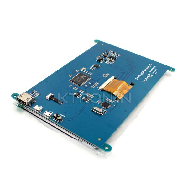Buy 7 Inch TFT LCD Display With Touch - 1024x600 - MPI7002 - KTRON India