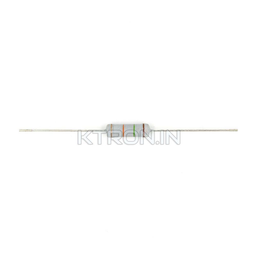 Buy Resistor 15K Ohms 2W 5% MOR - TH - KTRON India