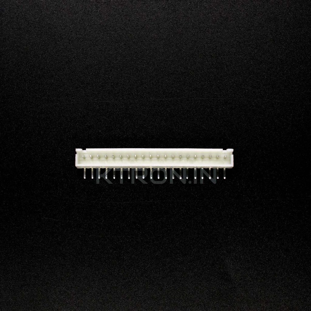 Buy 20 Pin JST Male Right Angle Connector - 2.54mm Pitch - KTRON India