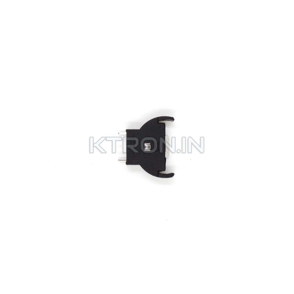 Buy CR2032 Battery Holder Vertical Mount - TH - KTRON India
