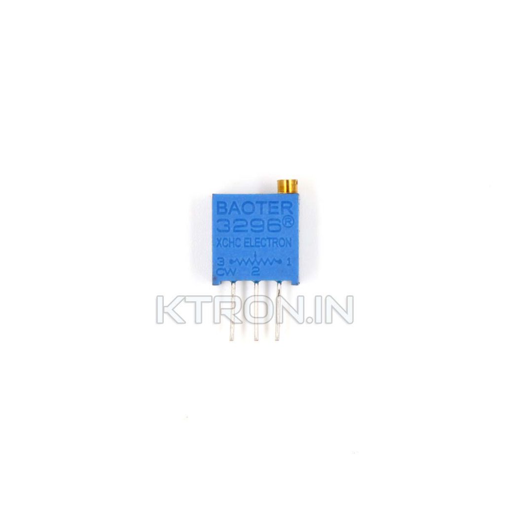 Buy 20K Ohms 3296 Multiturn Trimpot Potentiometer - KTRON India