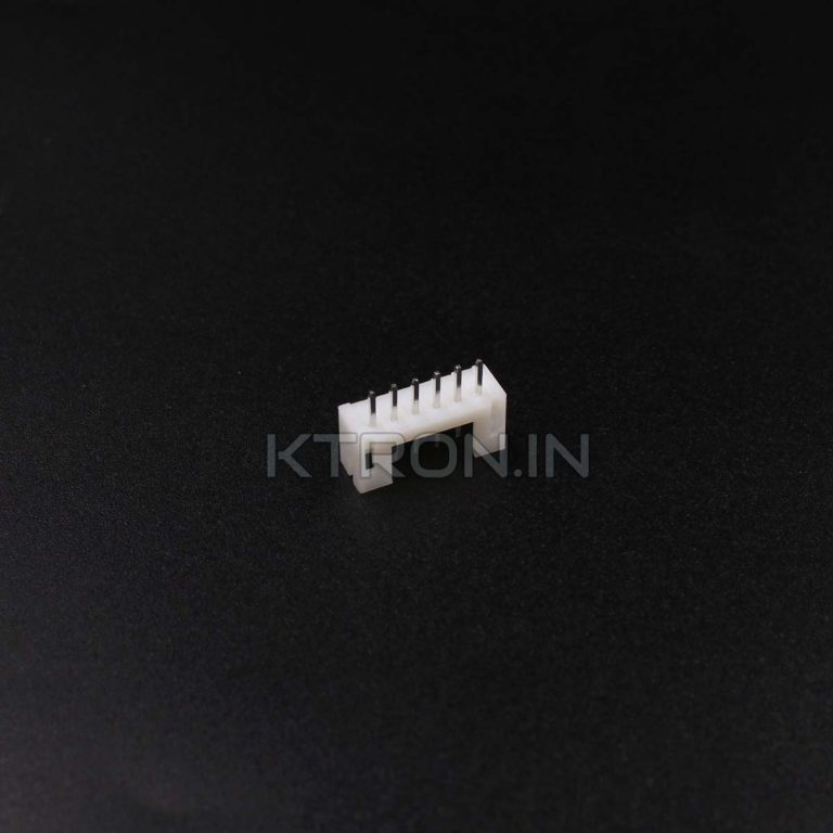 Buy 201 6 Pin Male Connector - 2mm Pitch - KTRON India