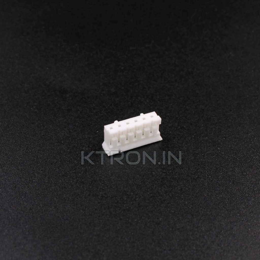 Buy 201 6 Pin Female Connector - 2mm Pitch - KTRON India
