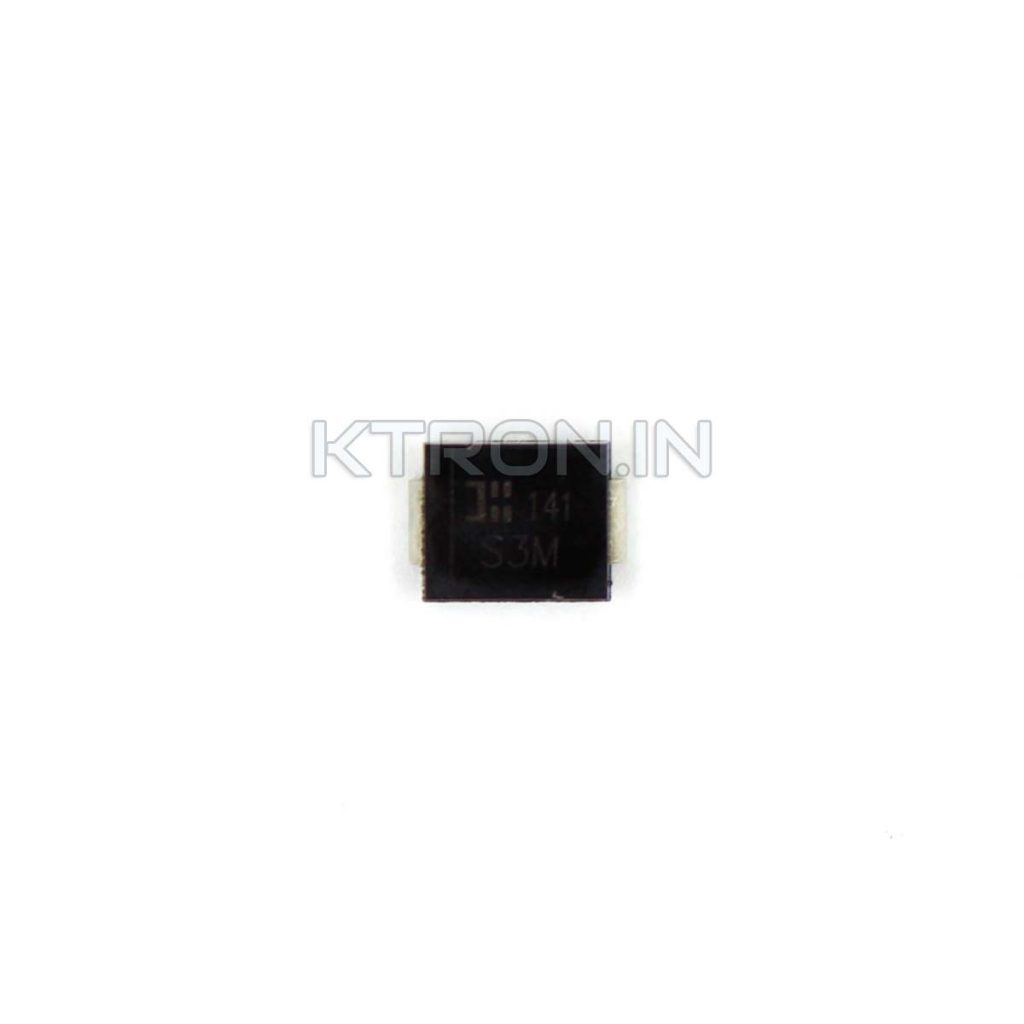 Buy S3M-13-F Diode DO-214AB - SMC - Diodes Incorporated - KTRON India