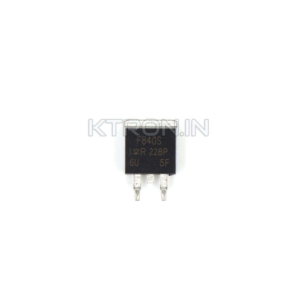 Buy IRF840 N Channel Mosfet 500V - D2PAK - KTRON India