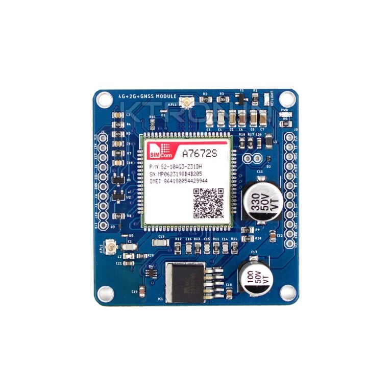 Buy SIM A7672S 4G LTE + 2G + GNSS Development Board - With GNSS - KTRON ...