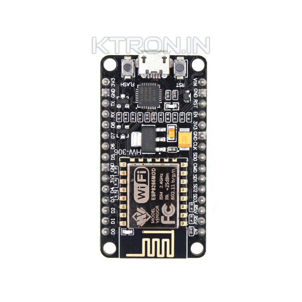 Buy NodeMCU ESP8266 CP2102 Wifi Development Board - KTRON India