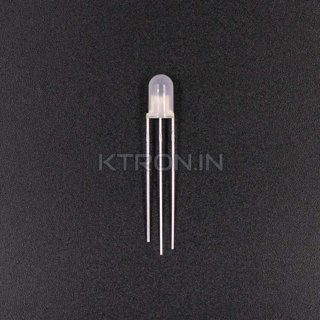 Buy Bi Color LED Common Anode - 5mm - Red Green - Diffused - KTRON India