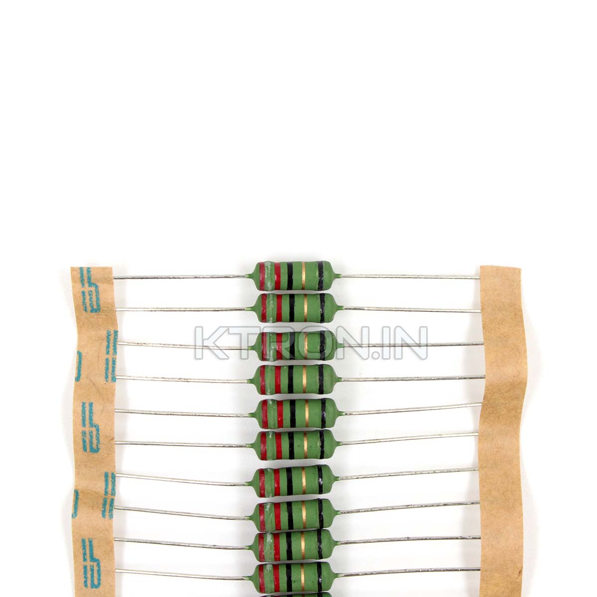 Buy Resistor 22 Ohms 2W Wire Wound - TH - 5% - 22E - KTRON India